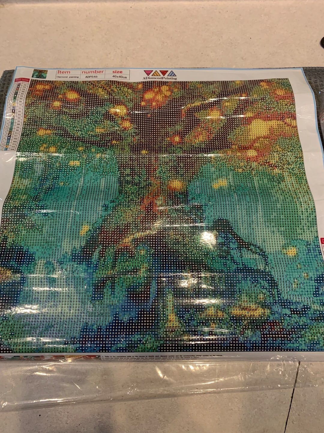 Diamond Painting Kit - Tree With Lights - Etsy