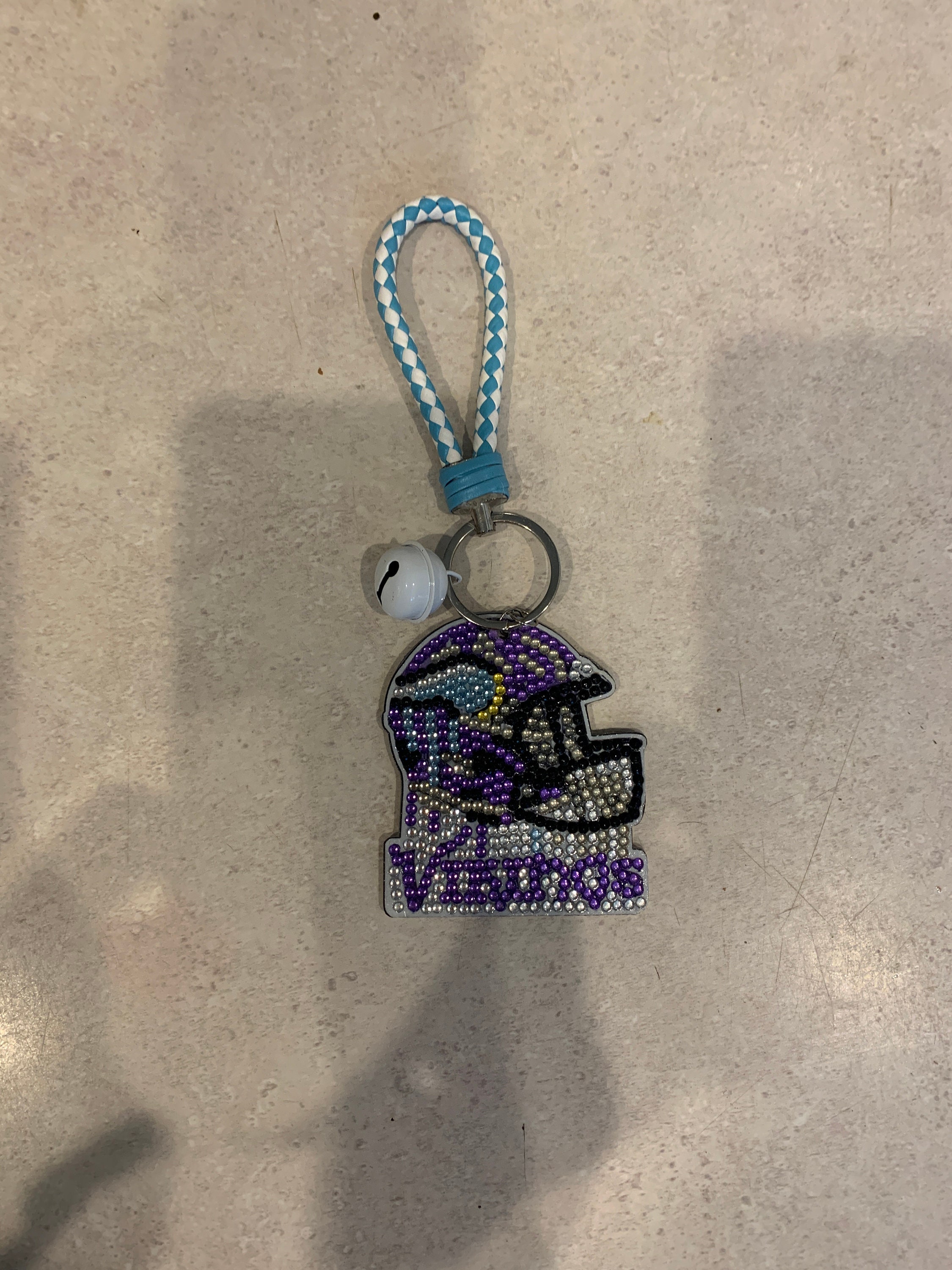 Finished Diamond Painting NFL Keychains - Etsy