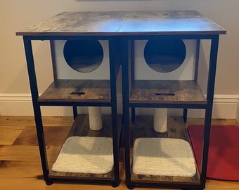 Cat End Table - Etsy