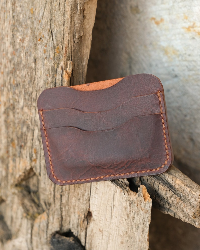 Slim Handmade Wallet, Card Case, Pocket Wallet - Etsy