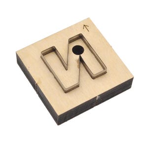 Leather Alphabet Die Cutter Set: 26 Steel Letter Cutting Dies - Etsy