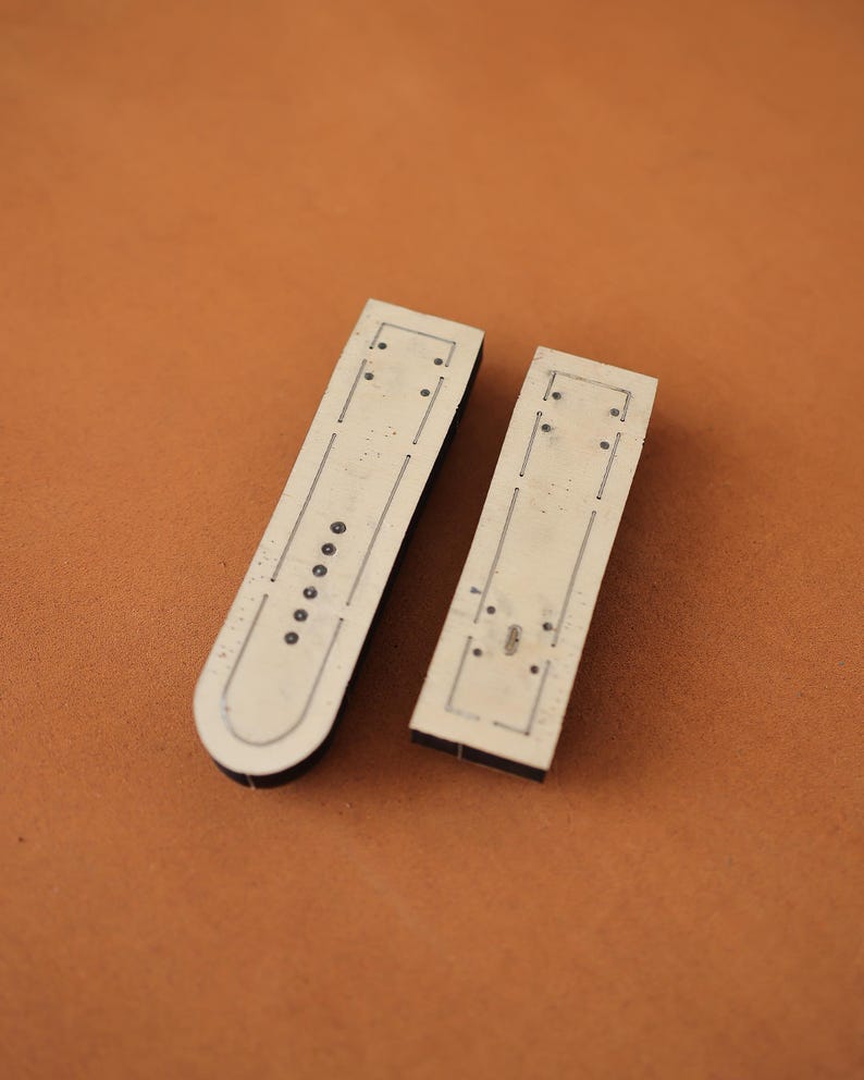 Leather Watch Strap Die Cut: Steel Band Mold, Perforated Options - Etsy