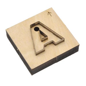 Leather Alphabet Die Cutter Set: 26 Steel Letter Cutting Dies - Etsy