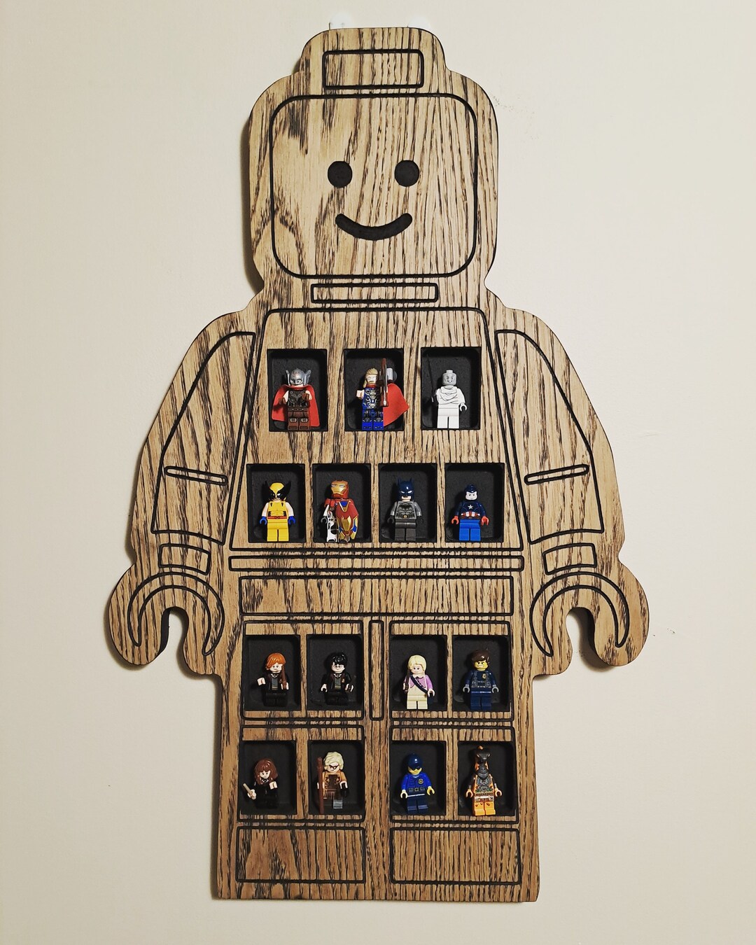 Classic Lego Minifigure Display - Etsy