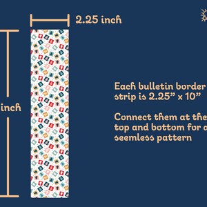 Holiday Bulletin Board Border Printable Bulletin Board - Etsy