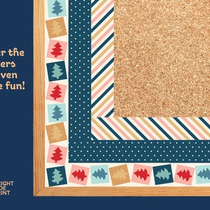 Holiday Bulletin Board Border Printable Bulletin Board - Etsy