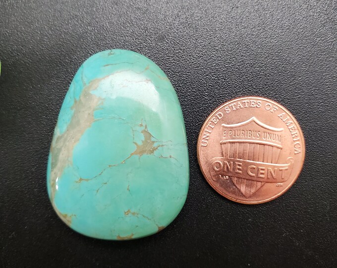 Big Number 8 Turquoise Cabochon | Turquoise for Making Jewelry ...