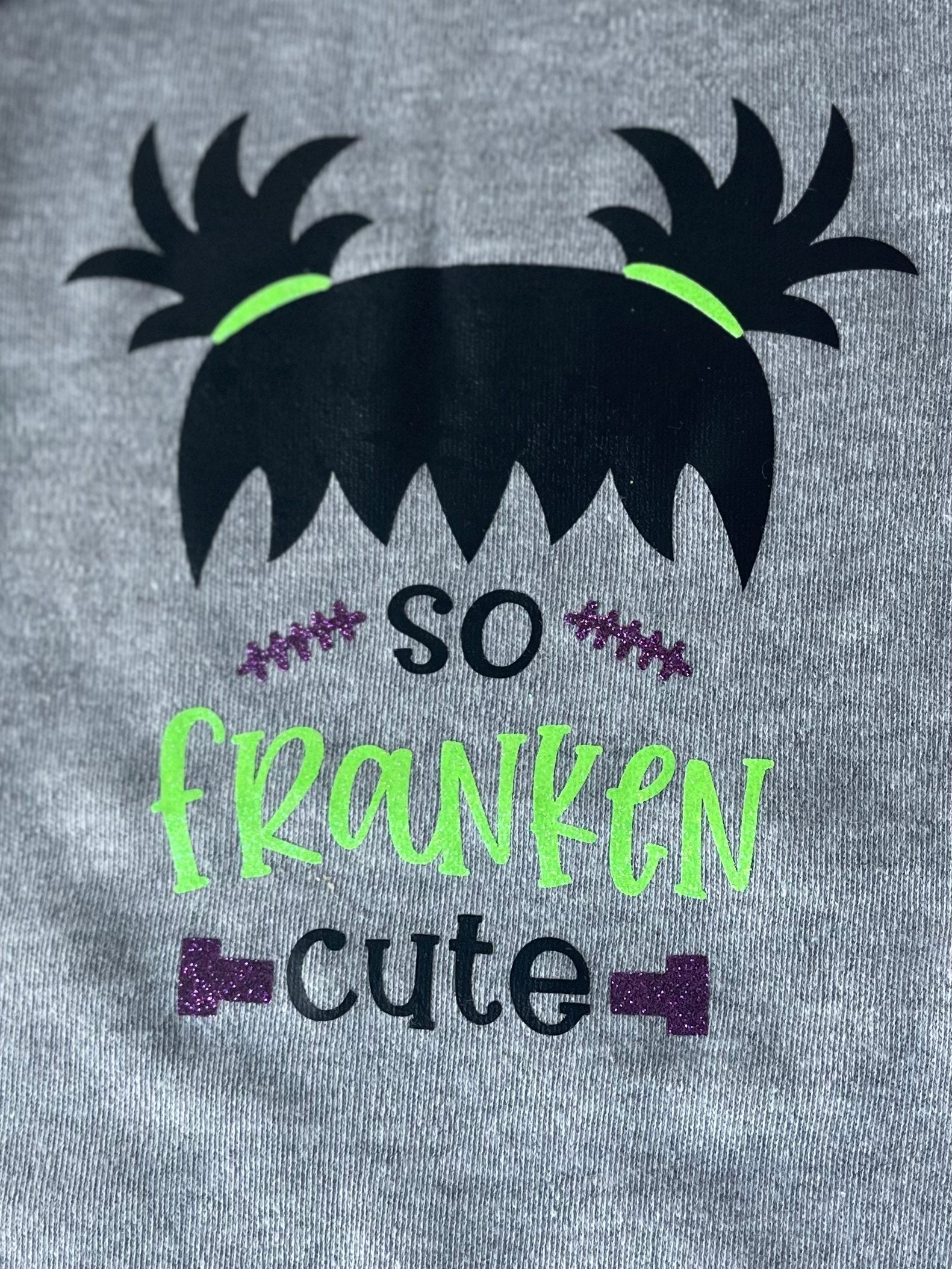 So Franken Cute Onesie (girl Frankenstein) - Etsy