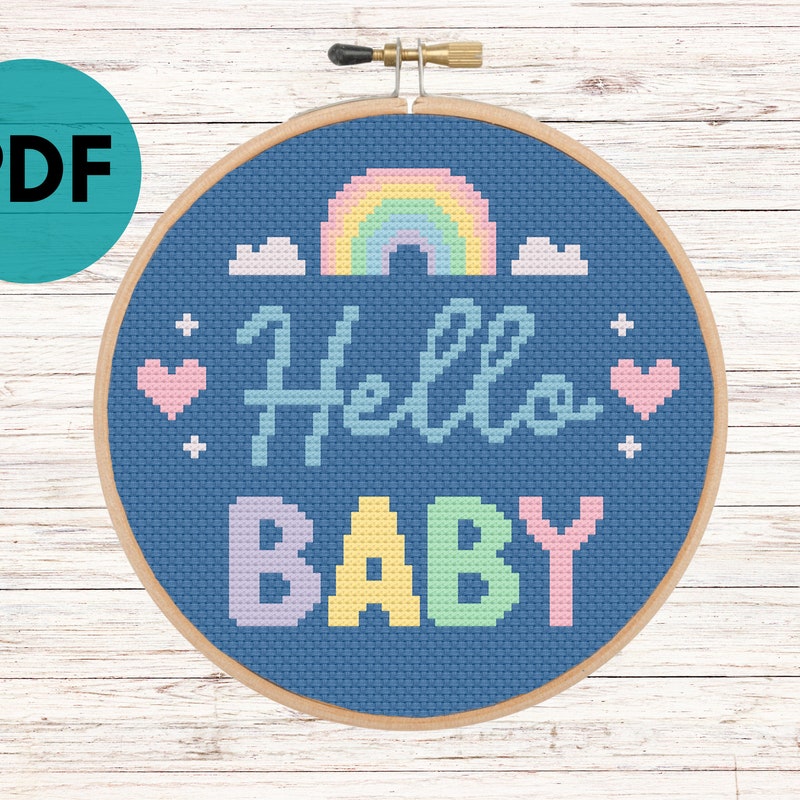 Nursery Cross Stitch - Etsy