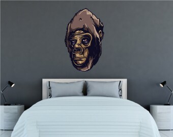 Monkey Ape Sticker - Etsy