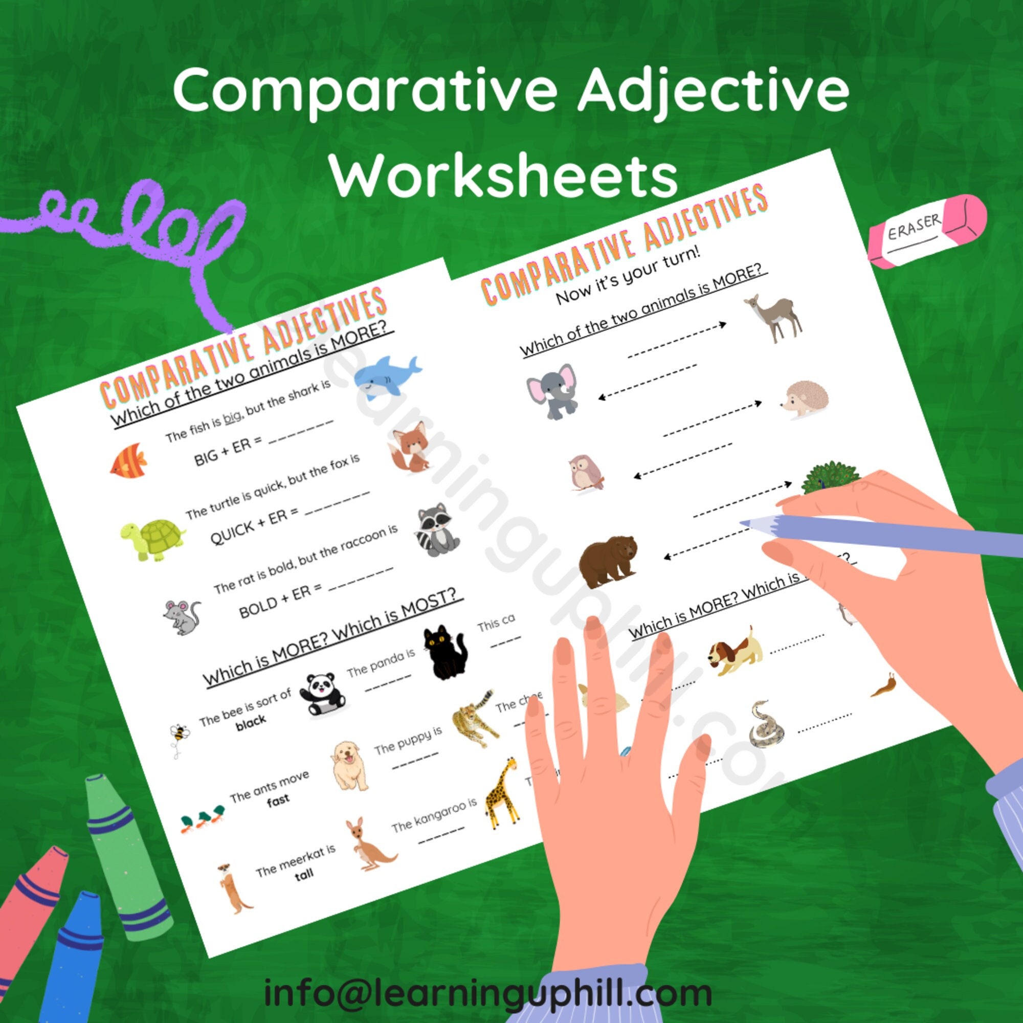 Adjectives Worksheets Middle School