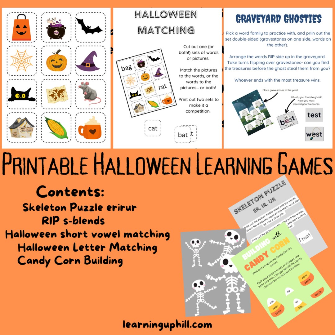 Printable Kids Halloween Activities Halloween Word Search - Etsy
