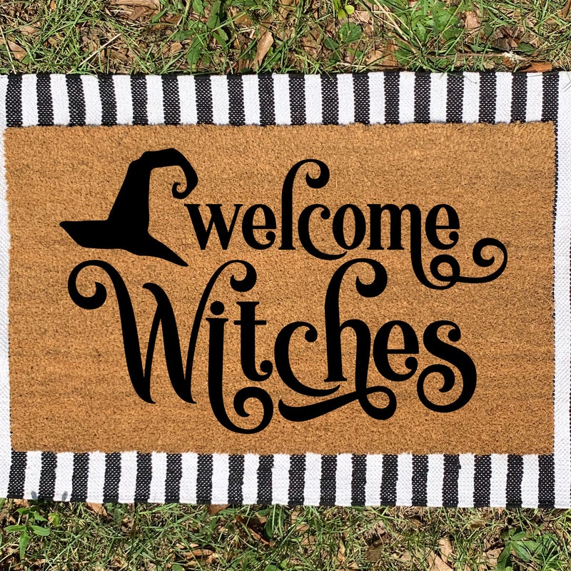 Witch Doormat - Etsy