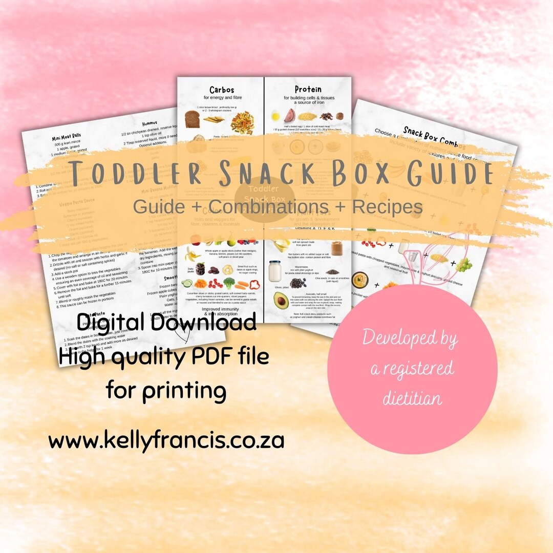 This Toddler Snack Guide Will Make Packing a Variety of Nutrient ...