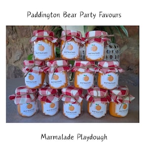 Marmalade Playdough Party Favours | How To - Etsy
