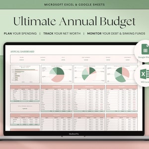Expense Tracker Excel Spreadsheet Template, Monthly Expenditure ...