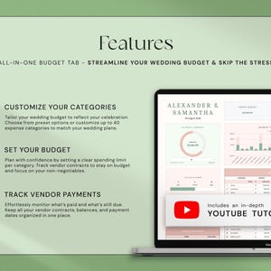 Wedding Budget Wedding Planner Spreadsheet Google Sheets Budget Excel ...