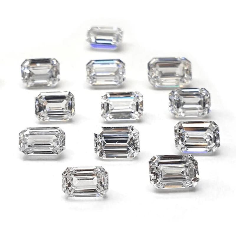 Emerald Cut - Etsy