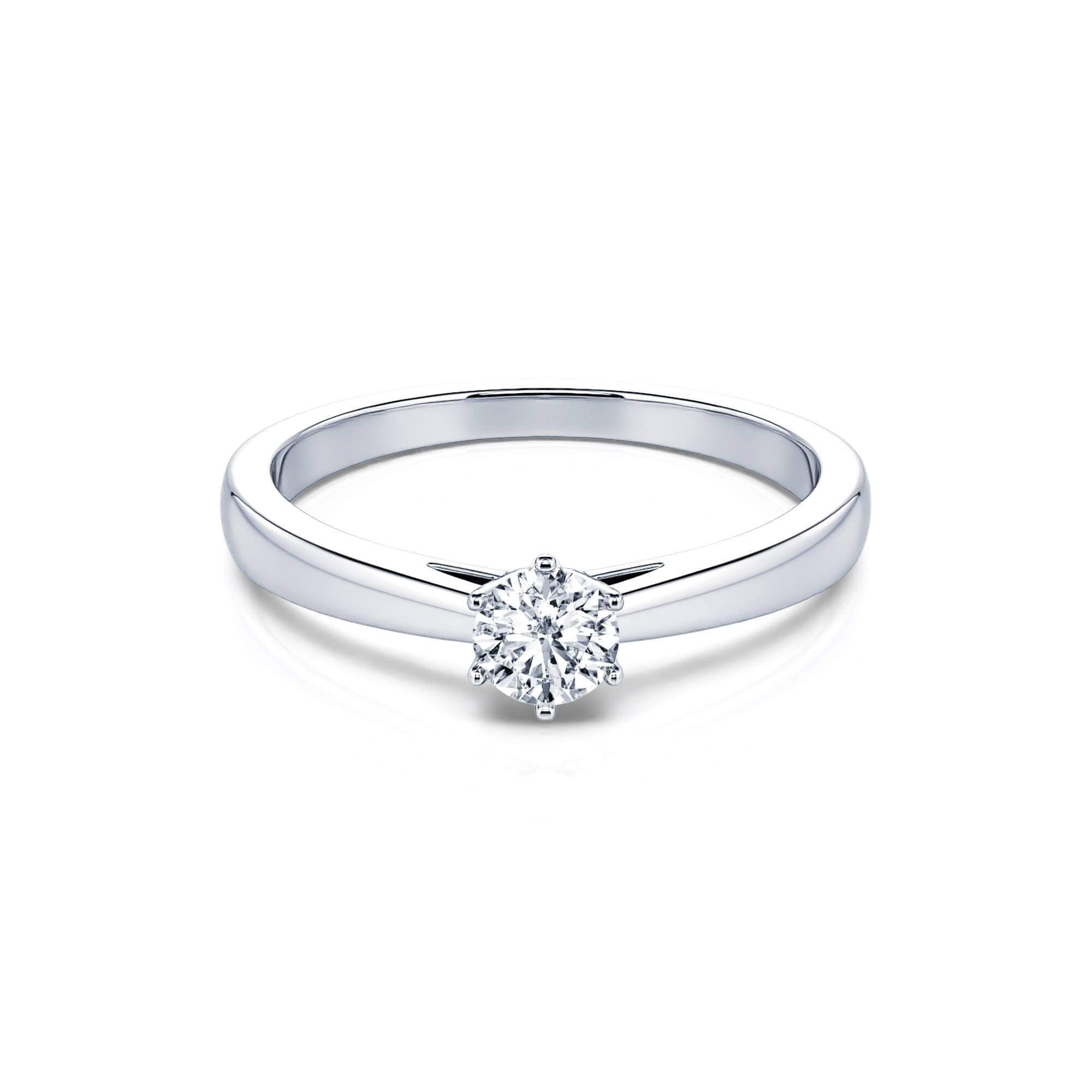 Libby Solitaire Engagement Ring - Etsy