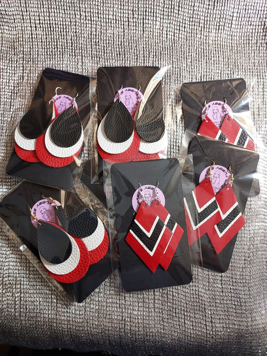 Trinidad & Tobago Independence Faux Leather Earrings - Etsy