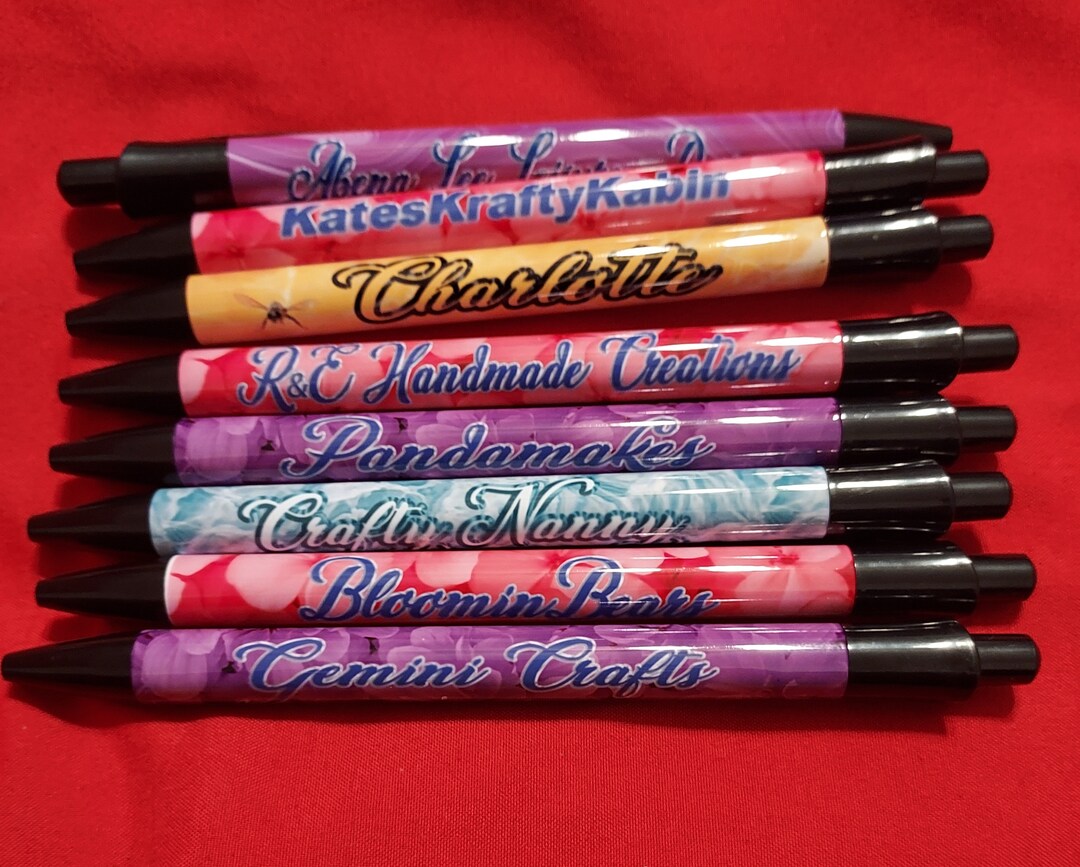 Custom Made Pens - Etsy