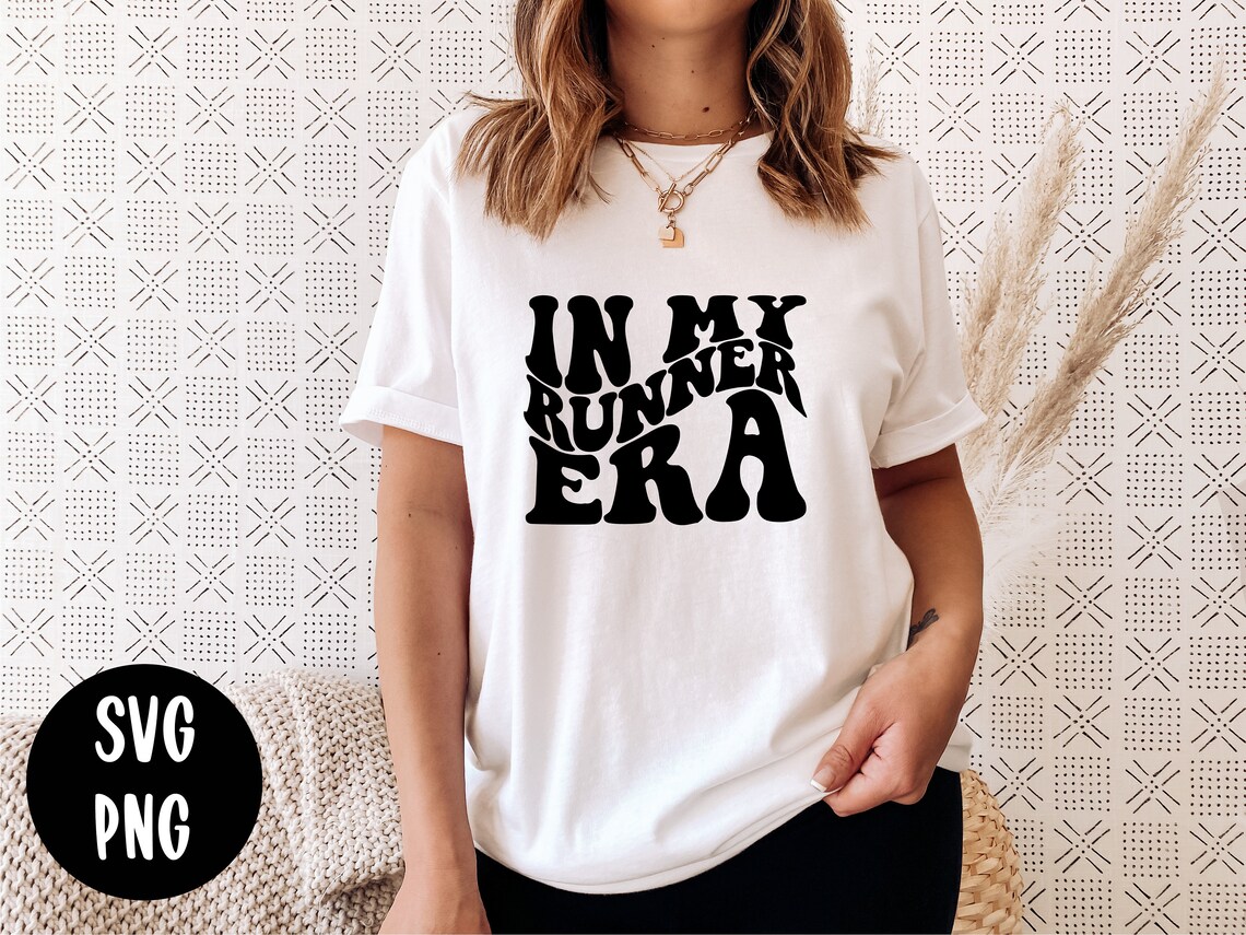 In My Runner Era SVG PNG | Running Era SVG Png | Track Shirt Svg | Game ...