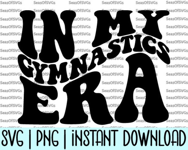 In My Gymnastics Era SVG PNG | Gymnastics Era SVG Png | Gymnastics ...