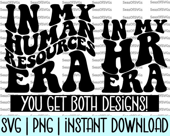 Human Resources HR I'll Be There for You, Inspired by Friends SVG Cut File