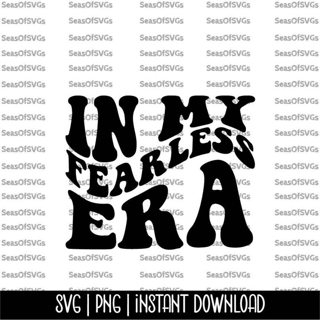 In My Fearless Era SVG PNG / Fearless Era SVG Png / Taylor - Etsy México