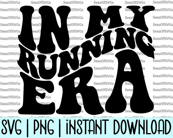 In My Running Era SVG PNG | Runner Era SVG Png | Track Shirt Svg | Game ...