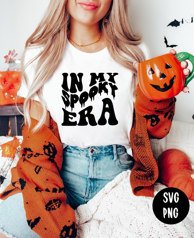 In My Spooky Era SVG PNG Spooky Era SVG Png Groovy - Etsy