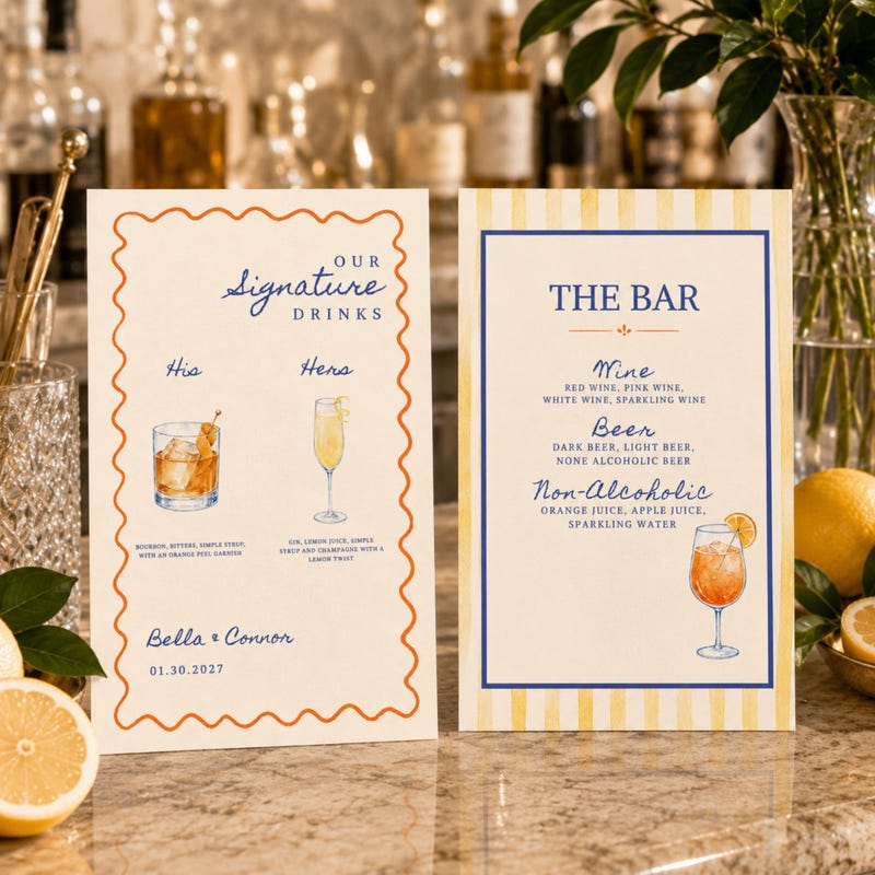 Lemon Table Number Canva - Etsy
