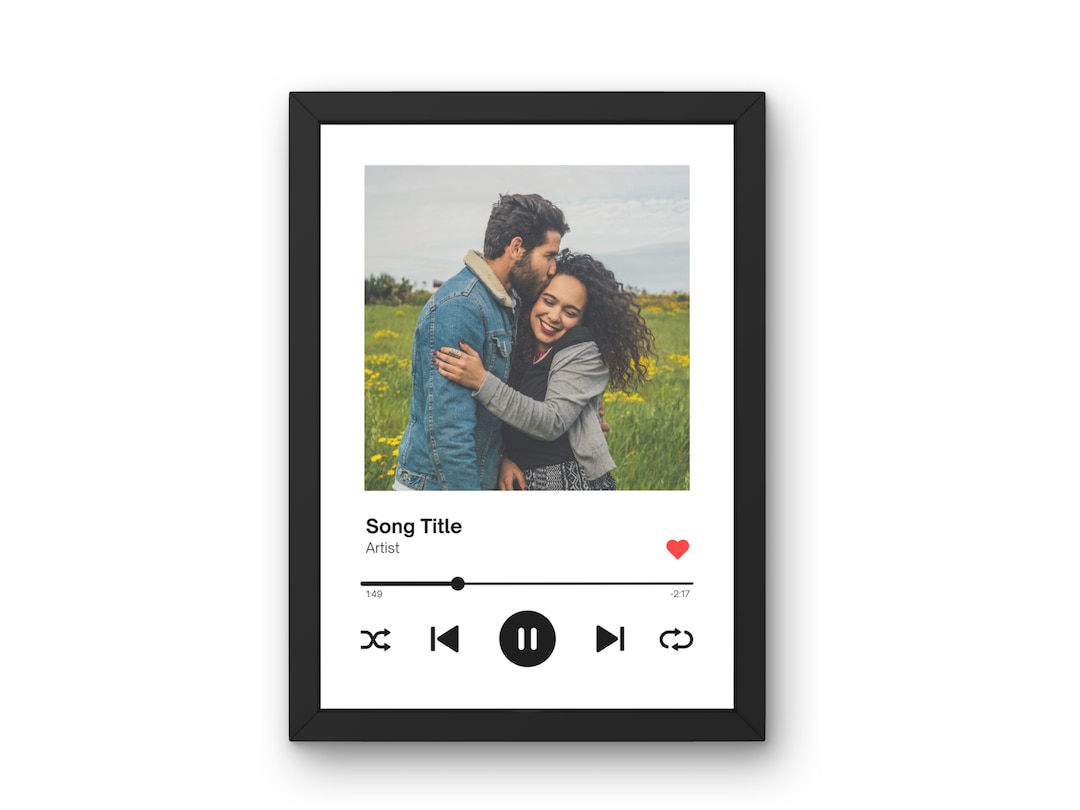 Personalized Spotify Album Cover | Custom Song Image | Couple Christmas ...