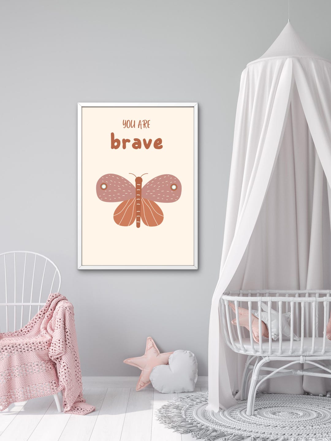 Boho Positive Affirmations Print Digital Download, Inspirational Wall ...