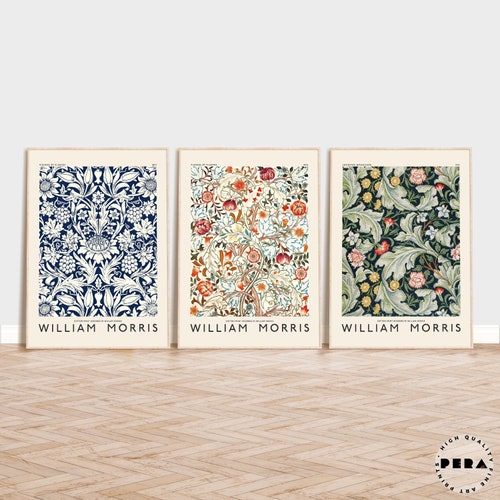 PRINTABLE Landscape SET of 3 Prints Vintage Painting Gallery - Etsy