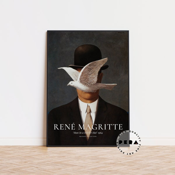 Magritte Bowler Hat - Etsy