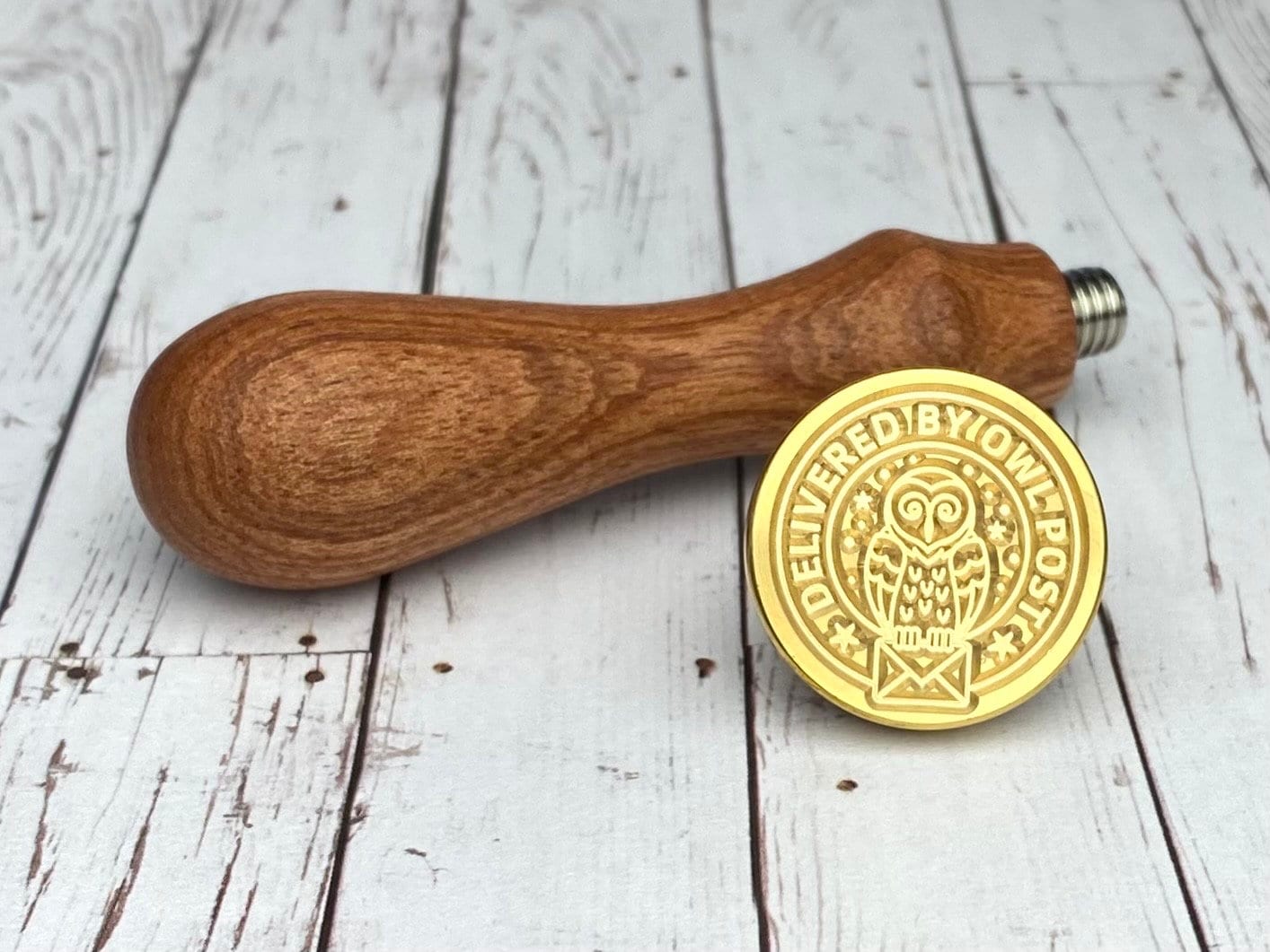 Owl Post Harry Potter Wax Stamp With Handle - Etsy