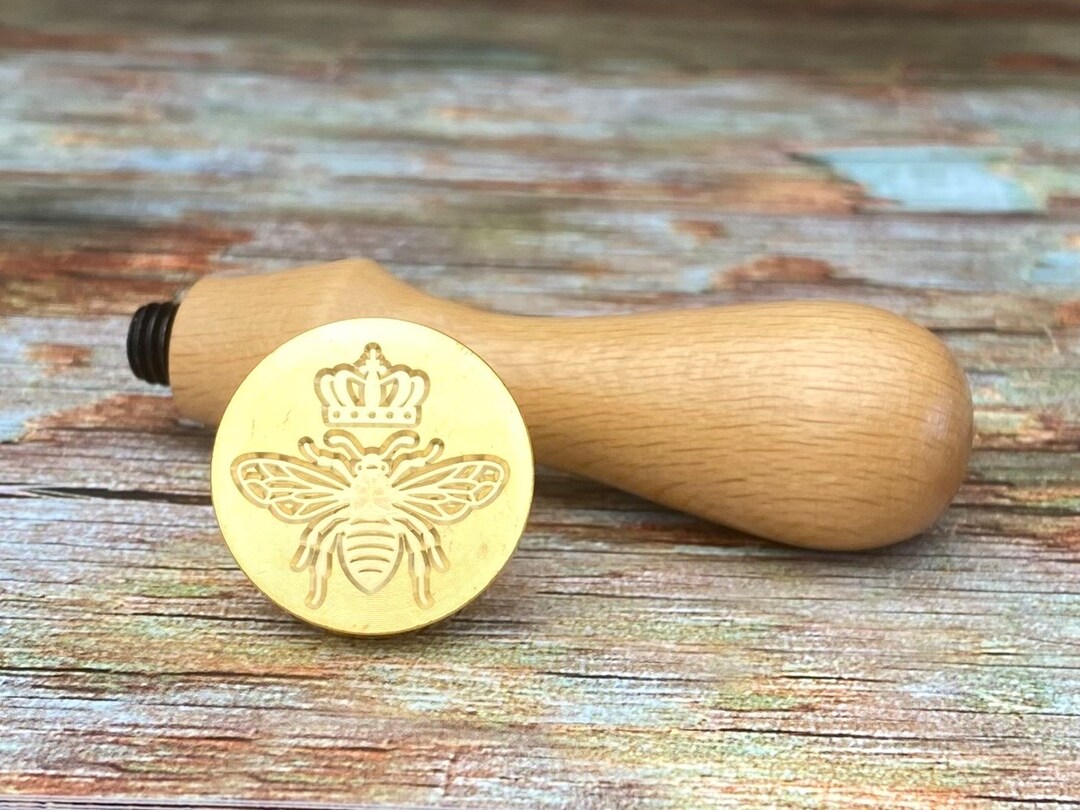 Queen Bee Wax Stamp With Handle - Etsy