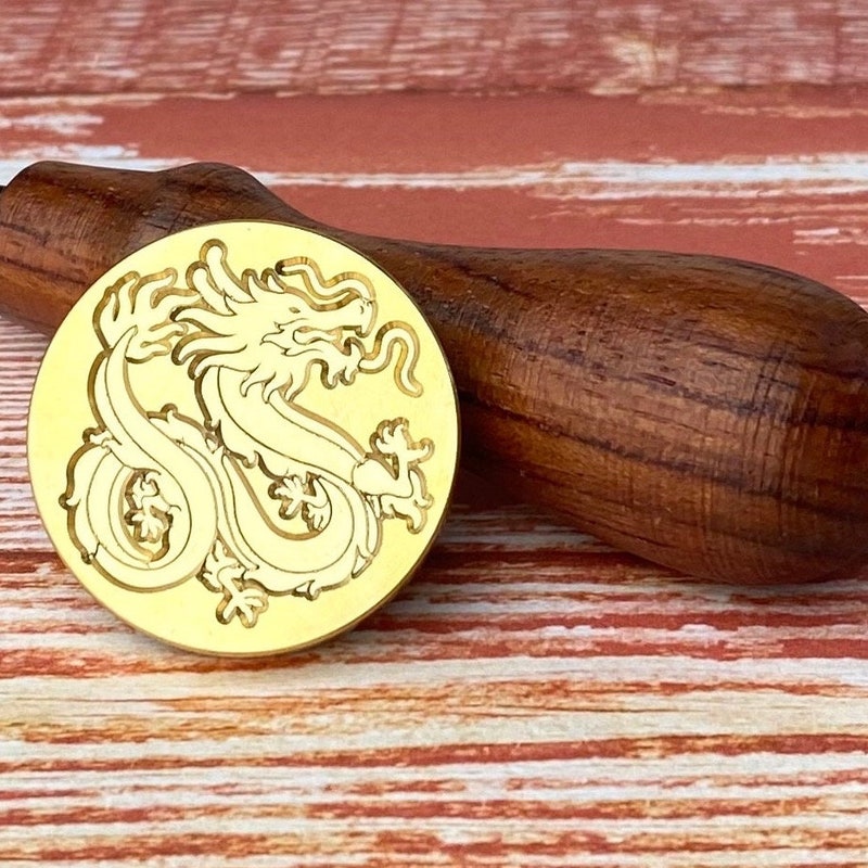 Wax Seal Stamp Kit Dragon - Etsy