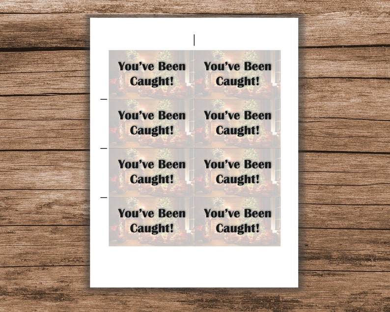 Mrs. Claus Caught You Being Good Cards Digital Download - Etsy