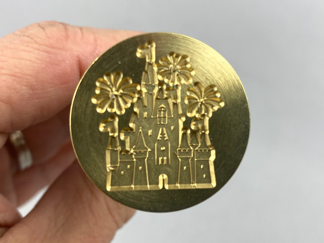 Disney Princess Castle Wax Seal Stamp Wedding Invitations - Etsy