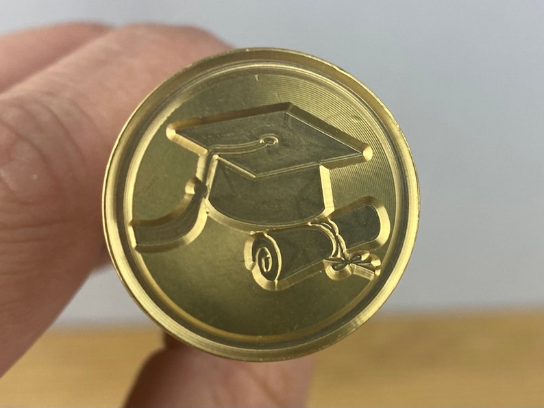 Graduation Cap and Diploma Wax Stamp - Etsy