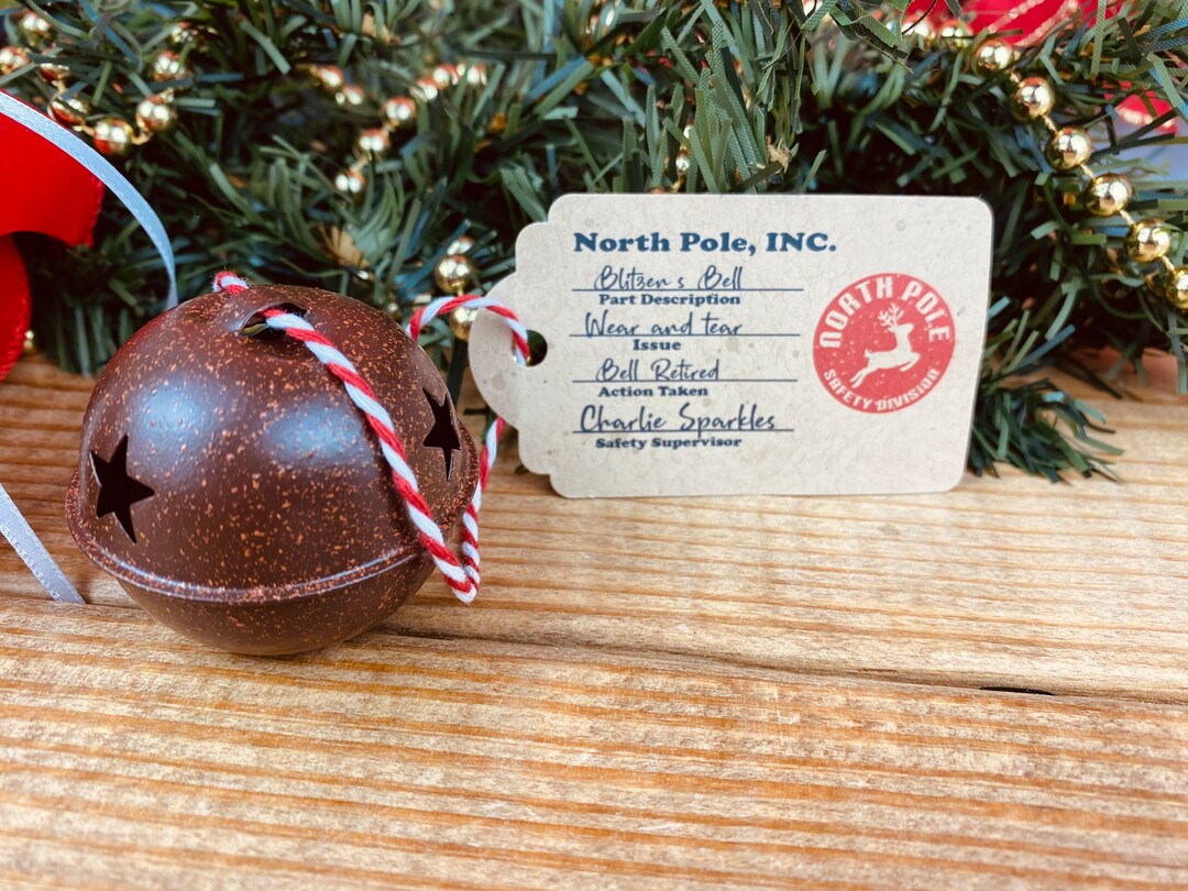 Large “retired” Sleigh Bells From Santa’s Sleigh or Reindeer - Etsy