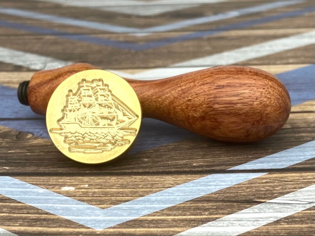 Schooner Ship Wax Seal Stamp - Etsy