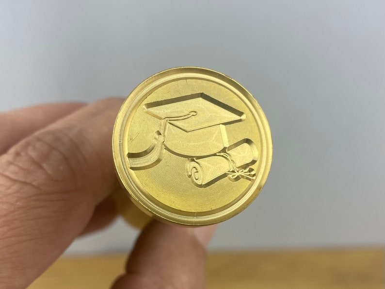 Graduation Cap and Diploma Wax Stamp - Etsy