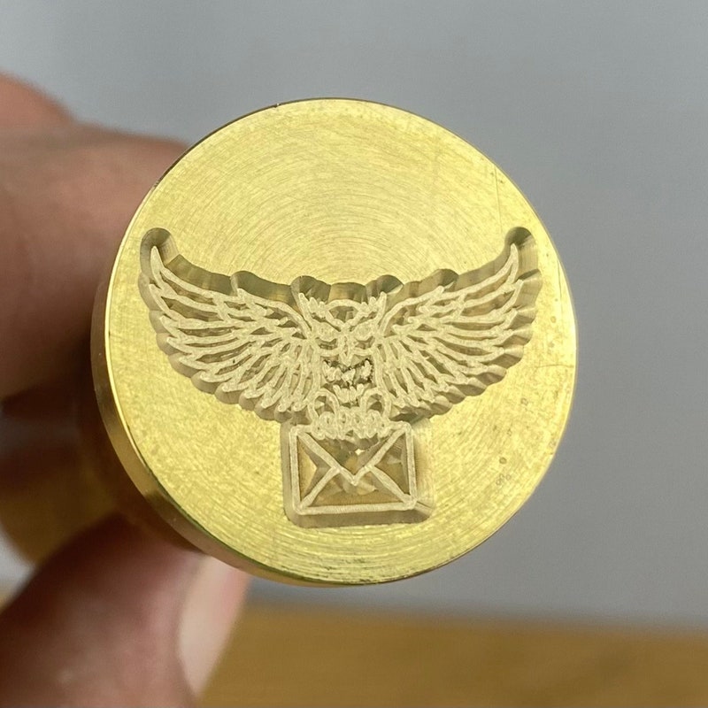 Owl Post Stamp - Etsy