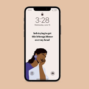 Desi Girl Phone Wallpapers Lock Screen & Home Screen Indian - Etsy