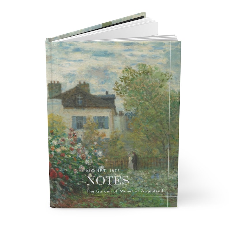 Monet Hardcover Cottage Journal - Etsy