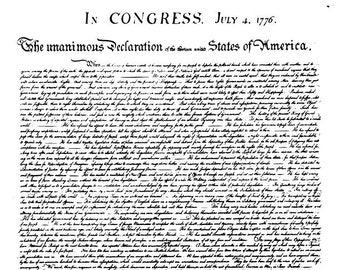 Declaration of Independence Svg - Etsy UK