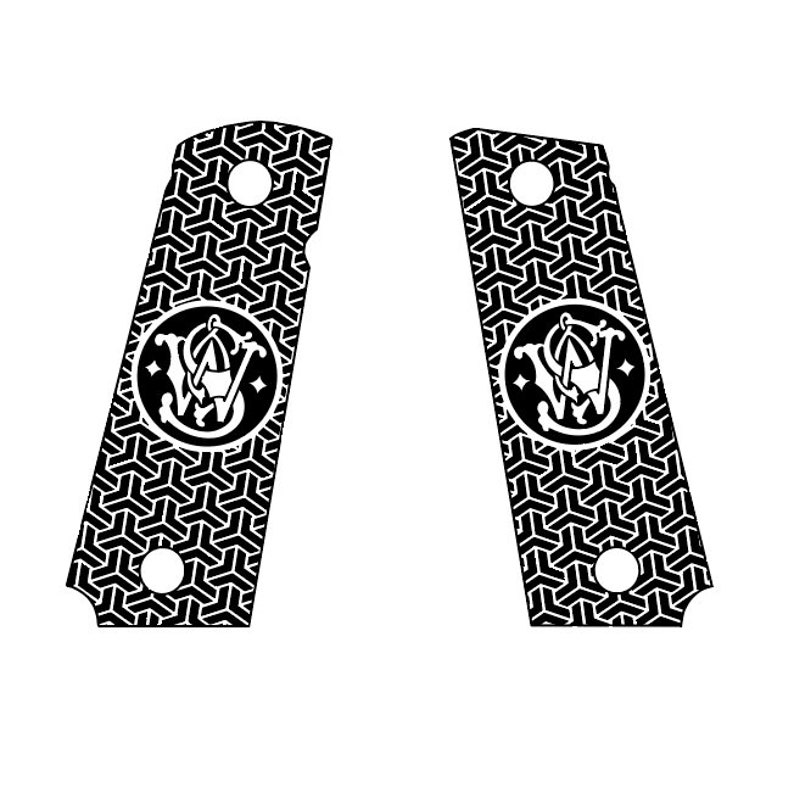SW, S&W, 1911, Grips, Stippling, Laser, Engraving, Vector, SVG, Ai - Etsy